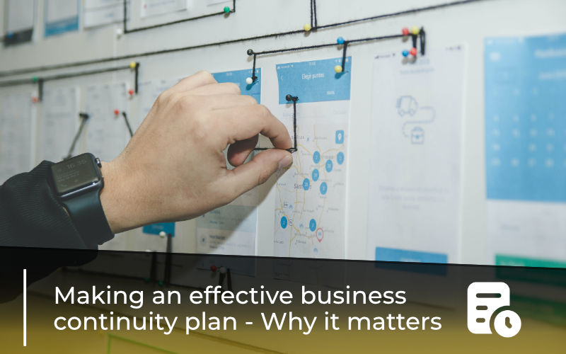 Why an effective business continuity plan matters - JMV