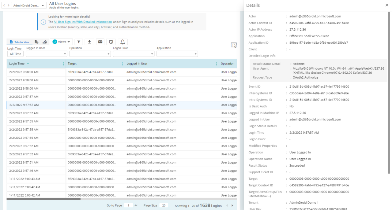 Microsoft 365 Reporting - AdminDroid | JMV Solutions Ltd - Business IT ...